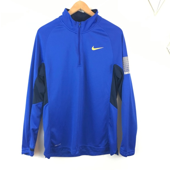 Nike | Jackets & Coats | Nike Elite Drifit Royal Blue Running Jacket ...